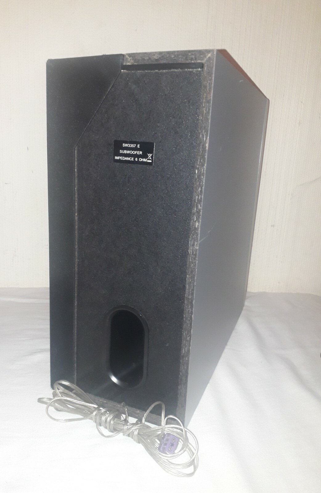 PHILIPS CS-3357E HOME CINEMA THEATER AV SUBWOOFER SPEAKER | eBay UK