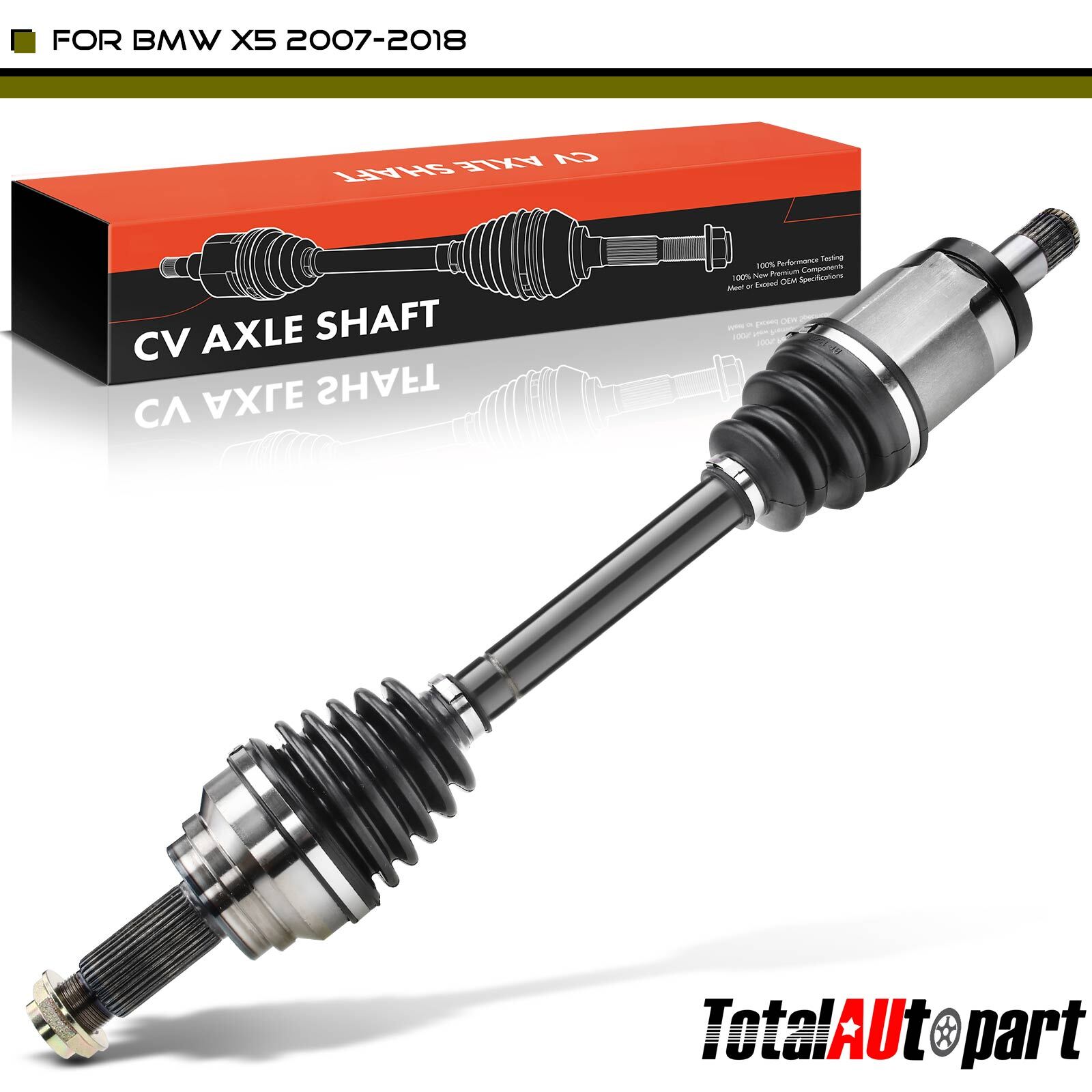 CV Axle Assembly for BMW X5 2007-2018 X6 2008-2018 Front Left Side ...