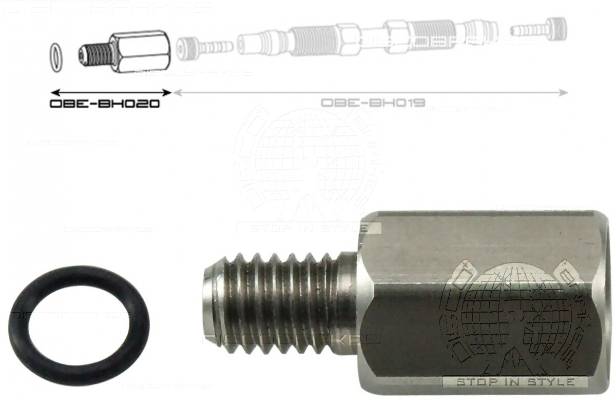 Avid Elixir Hose Adaptor,Connects Standard Avid Insert Type Hose to ...