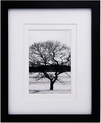 EGO FINE 8X10 Classic Wall Mount Picture Frame Set 4 PK - Solid Wood ...