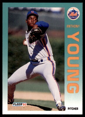 1992 Fleer Anthony Young Baseball Cards #520 | eBay