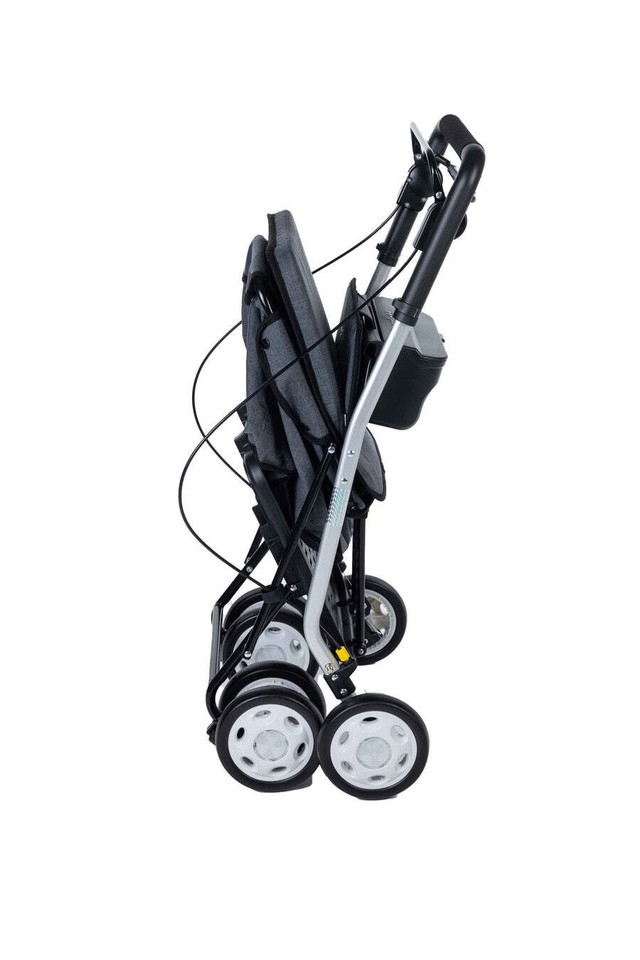 Carlett Comfort Move Shopping Trolley Rollator Walker Mobility Aid with ...