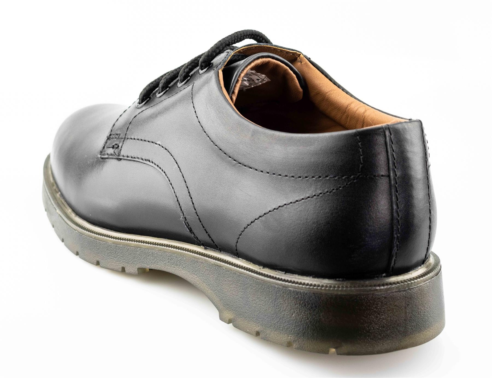 Mens Leather Lace Up Smart Casual Office Work Uniform Walking Formal ...