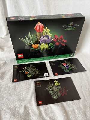 LEGO Botanicals: Succulents (10309)—EMPTY BOX and INSTRUCTIONS ONLY ...