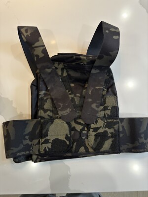 London Bridge Trading LBT-6094B ULV Plate Carrier Large Multicam Black ...