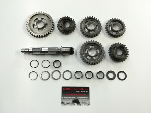 Complete Gear Change Shaft Gears Aprilia Rotax 123 Synthesis 88 89 90 ...