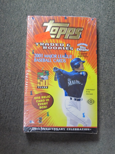 2001 Topps Traded And Rookies MLB Baseball Factory Sealed Hobby Box | eBay