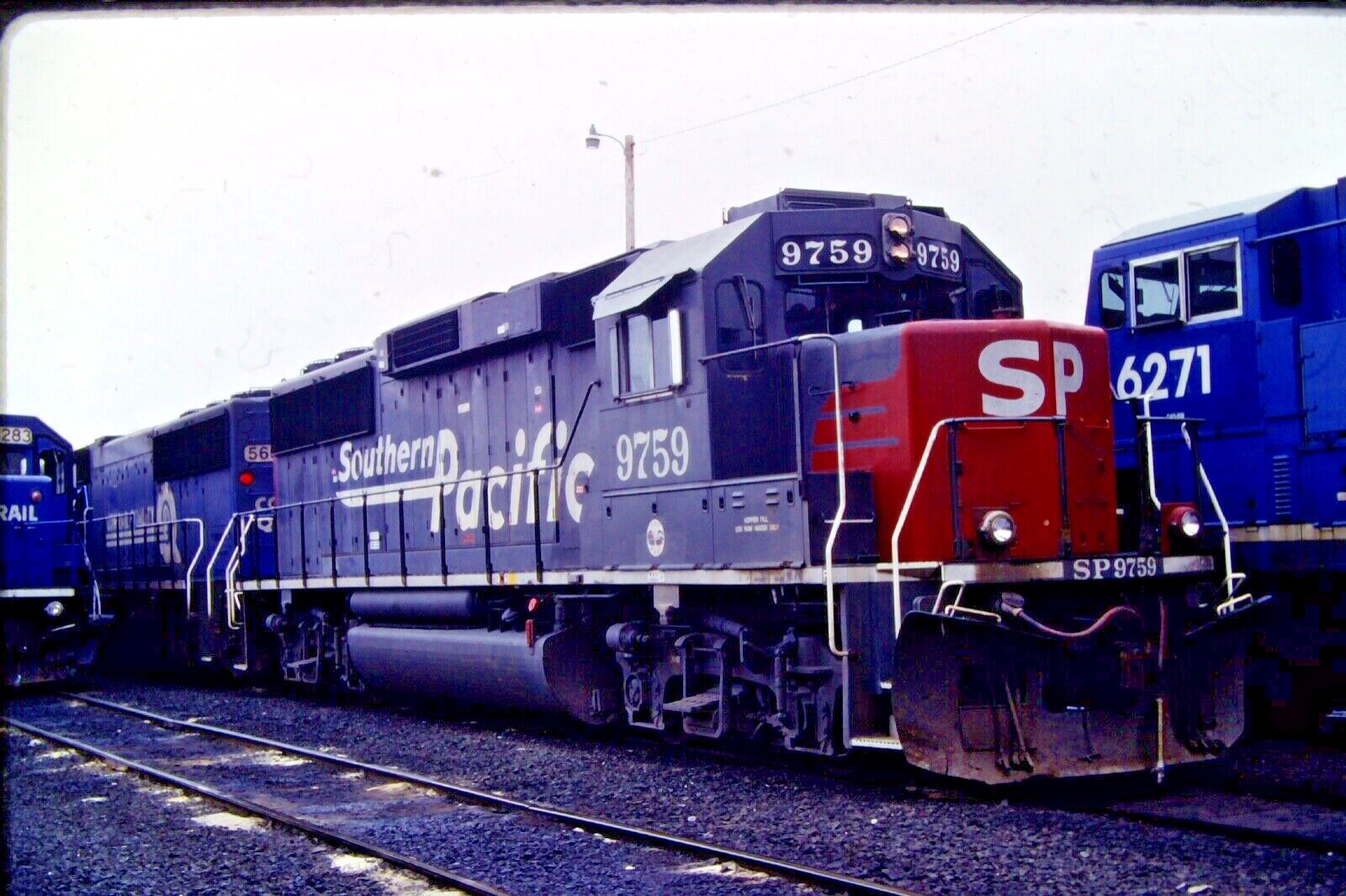 Kodachrome Original Slide Southern Pacifc EMD GP60 Diesel (1998) Item # ...