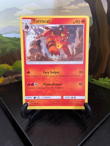 Torracat 25/149 - Sun & Moon - Uncommon - Pokemon Card TCG - LP | eBay