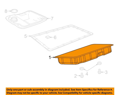 FIAT OEM 17-20 124 Spider Transmission Components-Trans Pan 68333441AA ...