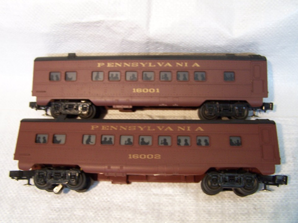 Lionel PRR Passenger Set: Double AA Alcos, w/ 4 Cars, in OBs | eBay