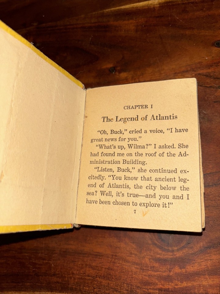 1934 Big Little Book # 765 - Buck Rogers in the City Below The Sea ...