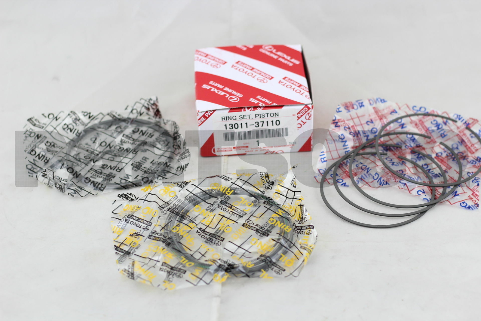1301137110 Genuine Toyota RING SET, PISTON 13011-37110 | eBay