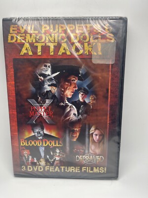 Evil Puppets and Demonic Dolls Attack! (DVD) Full Moon Puppet Horror ...