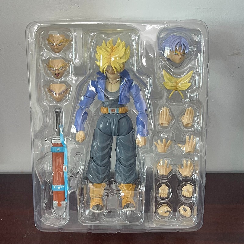 Dragon Ball Trunks Anime Figures SHF Trunks Boy From Future Model ...