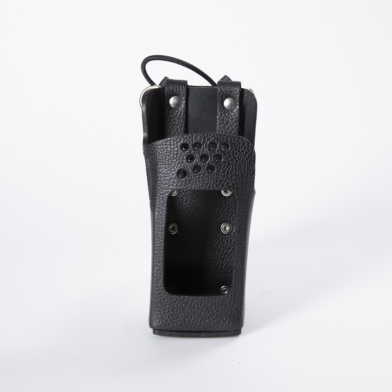 Harris P7300/XG-25/XG-75 6 Key Hard Leather two way radio swivel case ...