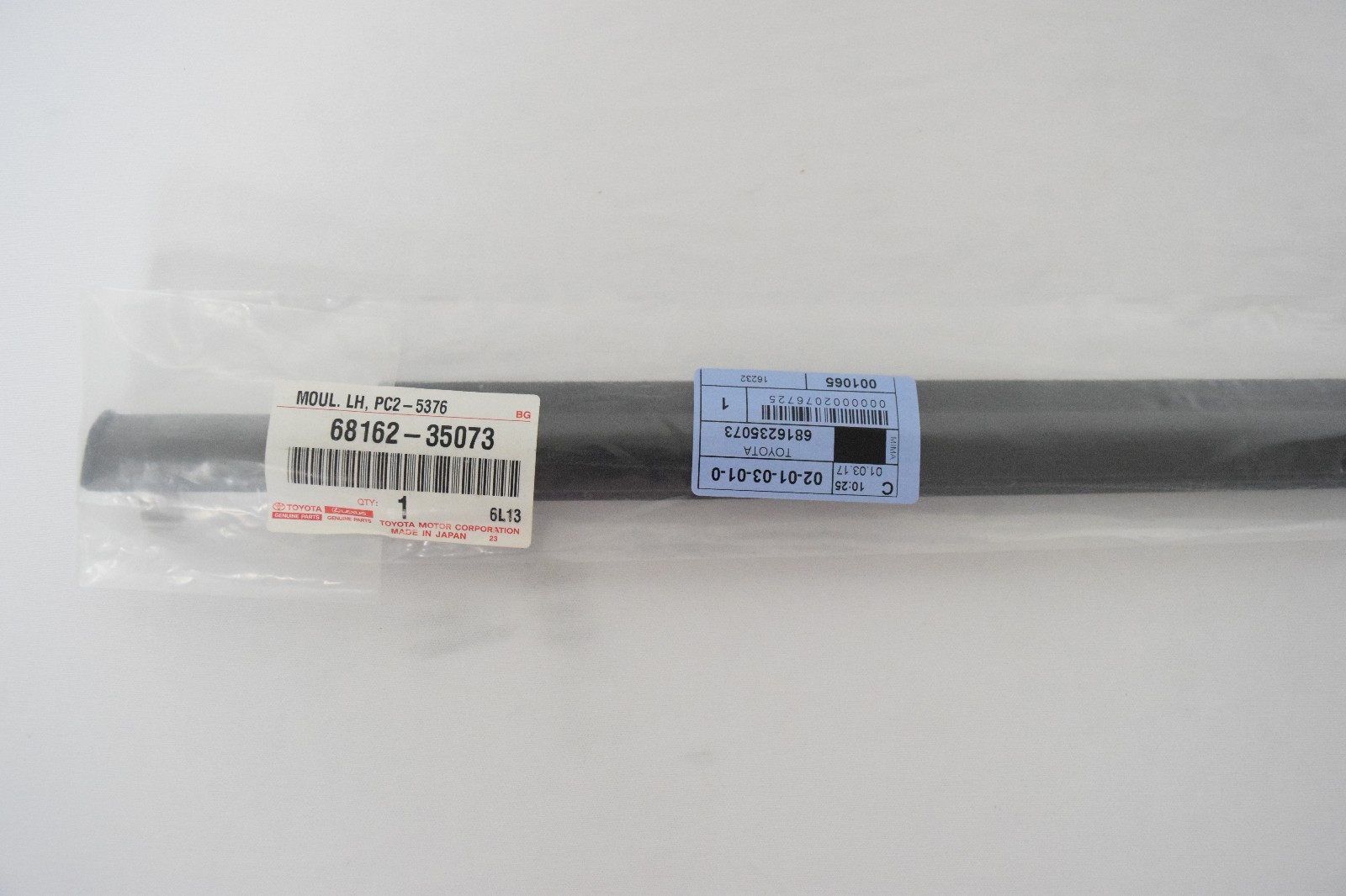 TOYOTA OEM Front Door Window Sweep-Belt Molding Weatherstrip Left ...