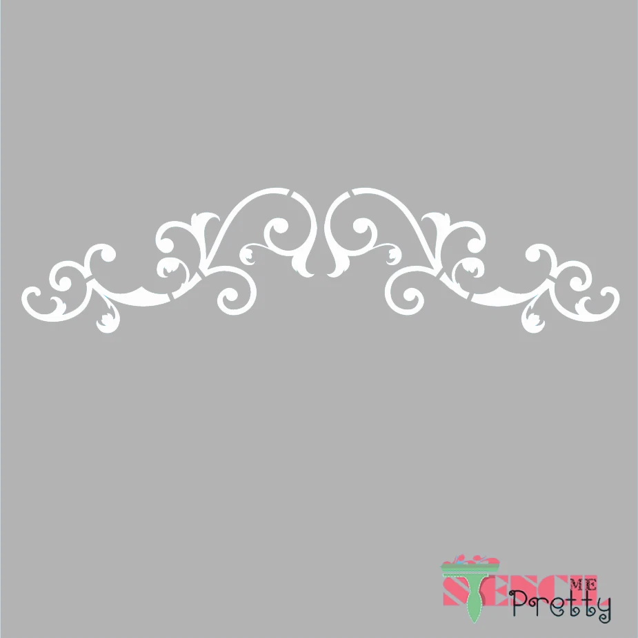 Elegant Scroll Corner Border