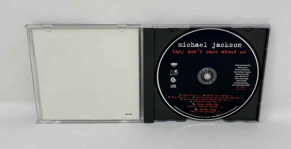 They Don't Care about Us by Michael Jackson (Cd5 Maxi-Single, 1996) 98707821226| eBay