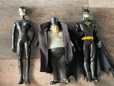 Applause Batman Returns Complete Set 1991 Large Action Figures Great ...