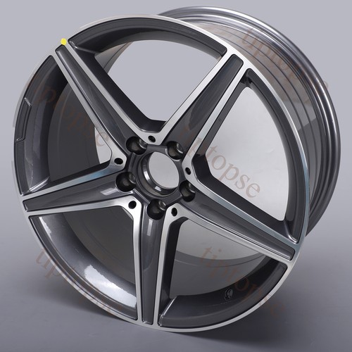18" x 8.5" Grey Car Replacement Wheel Rim For Mercedes-Benz C300 C350 ...