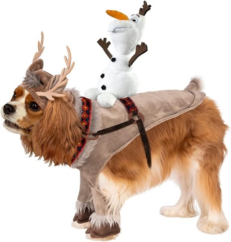 Rubies Disney Olaf Riding Sven Dog Costume Size S | eBay