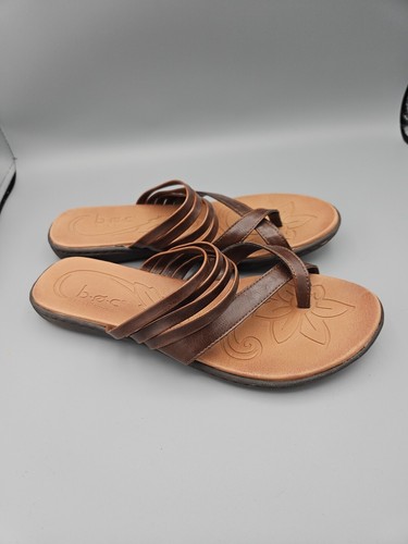 BOC Born Concept Sandals Womens 10 M Alisha Toe Loop Flats Slide Z40123 ...