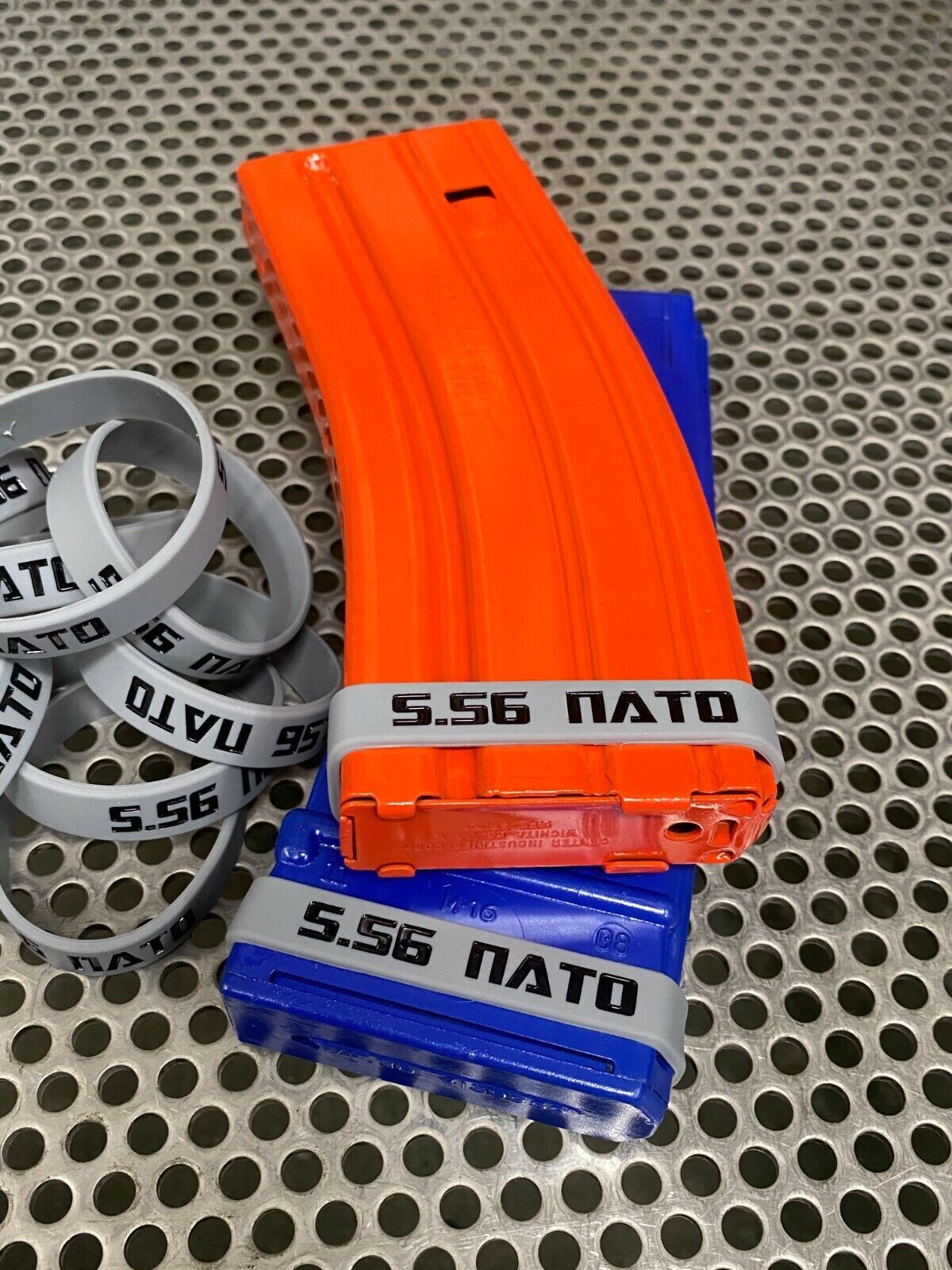 6 Pack Magazine ID Bands. 300 BLK, 5.56 NATO, 7.62X39 Mag ID Band. FREE ...