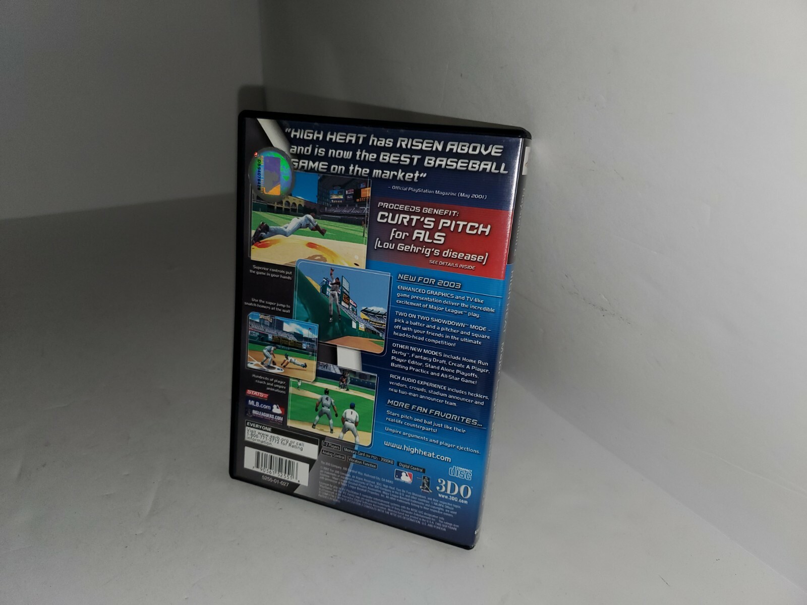 High Heat Baseball 2003 Playstation 2 PS2 Complete & Tested USA NTSC ...
