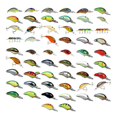 Bandit 200 Series 2" 1/4 oz Fishing Lure Depth: 4' - 8' | eBay