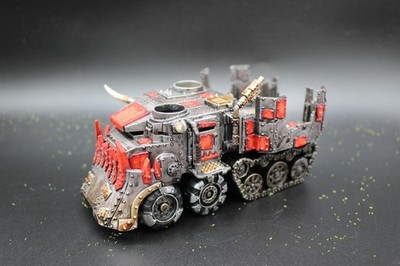 Warhammer 40k Ork Battlewagon Tank Painted | eBay