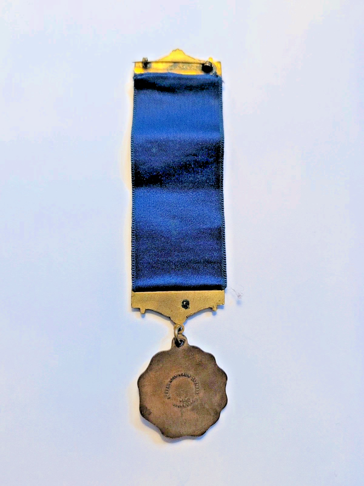 Holy Cross Medal Ribbon Pin Badge Award FOB Holy Name Society Vintage ...