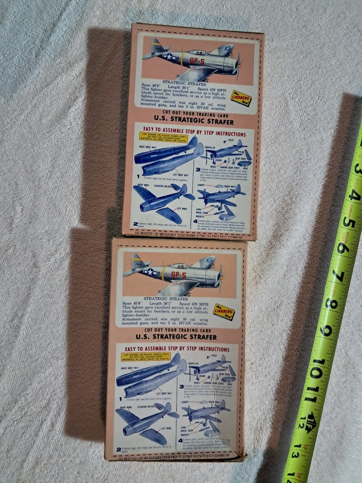 U.S. Air Force Strategic Strafer By Paul Lindberg 2 Model Planes | eBay