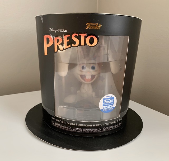 Funko Shop LE Vinyl Figure-Disney Pixar’s Presto- Alec Azam bunny | eBay
