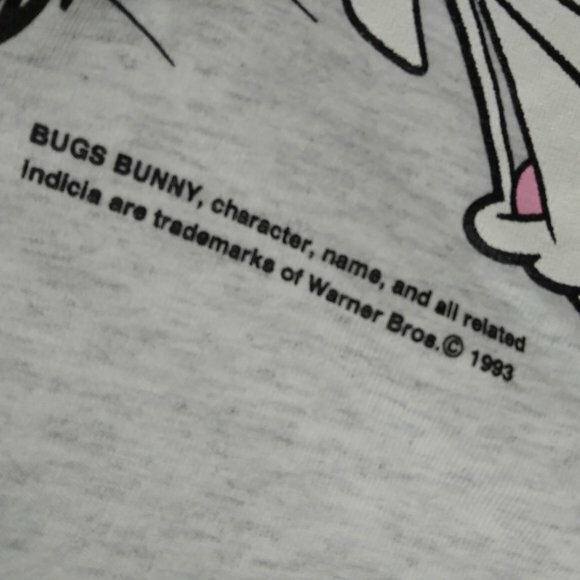 Vintage Looney Tunes Bugs Bunny Faces Expressions T-S… - Gem