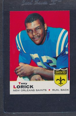 1969 Topps #061 Tony Lorick Saints EX/MT *2106 | eBay
