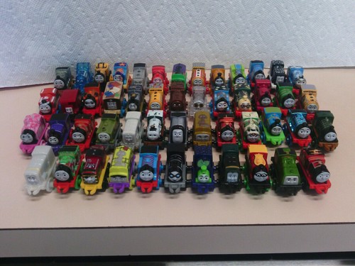 Thomas and Friends Minis James Nia Emily Rosie Duck DC Comic Joker Lot ...