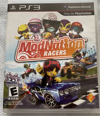 Sony Playstation 3 PS3 ModNation Mod Nation Racers - Complete in Box ...