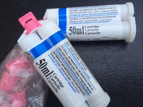 DENTAL Blu-Bite HP For CAD/Cam Fast Set 2x50ml Bite Registration ...