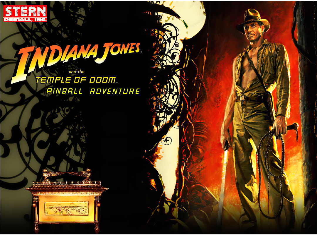 Stern Indiana Jones Pinball Machine Custom TRANSLITE #1 | eBay