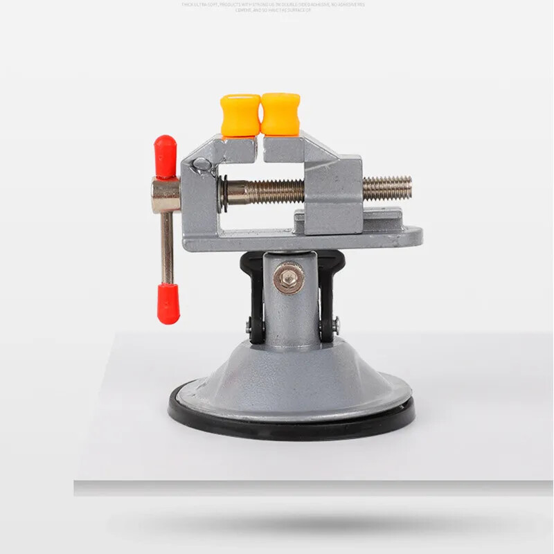 360 Degrees Rotation Vise Suction Cup Table Screw Repair Tools vice ...