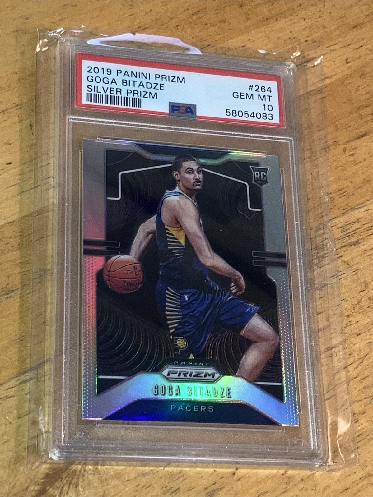 2019-20 Panini Prizm: #264 Goga Bitadze Silver Prizm PSA 10 GEM MINT ...