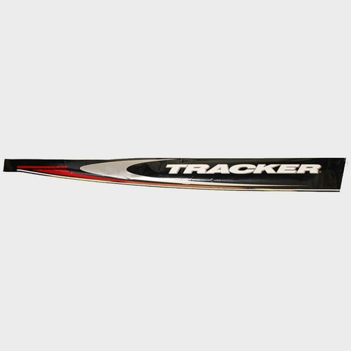Tracker 110311 Black / White / Red / Silver 91 X 9 1/2 In Boat Decal ...