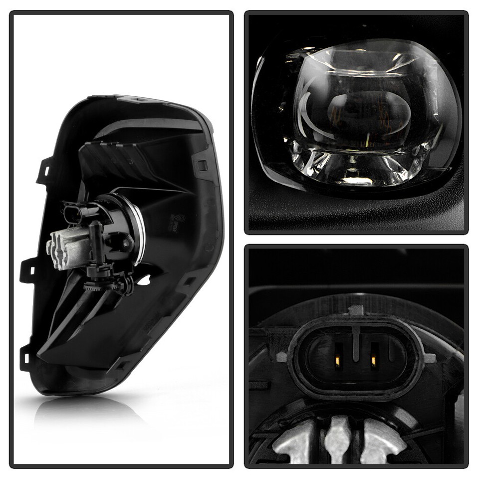 For 2023 2024 2025 Ford Escape LED Bumper Fog Lights Driving Lamps w ...