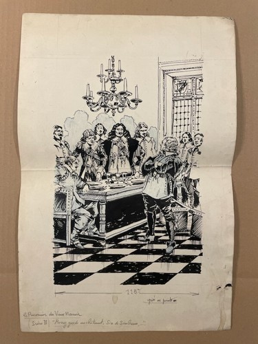 Adolphe Cossard - Illustration originale pour Junior (1948) - BE | eBay