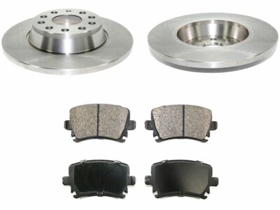 Rear DuraGo Brake Pad and Rotor Kit fits VW Eos 2007-2011 57DBRS | eBay