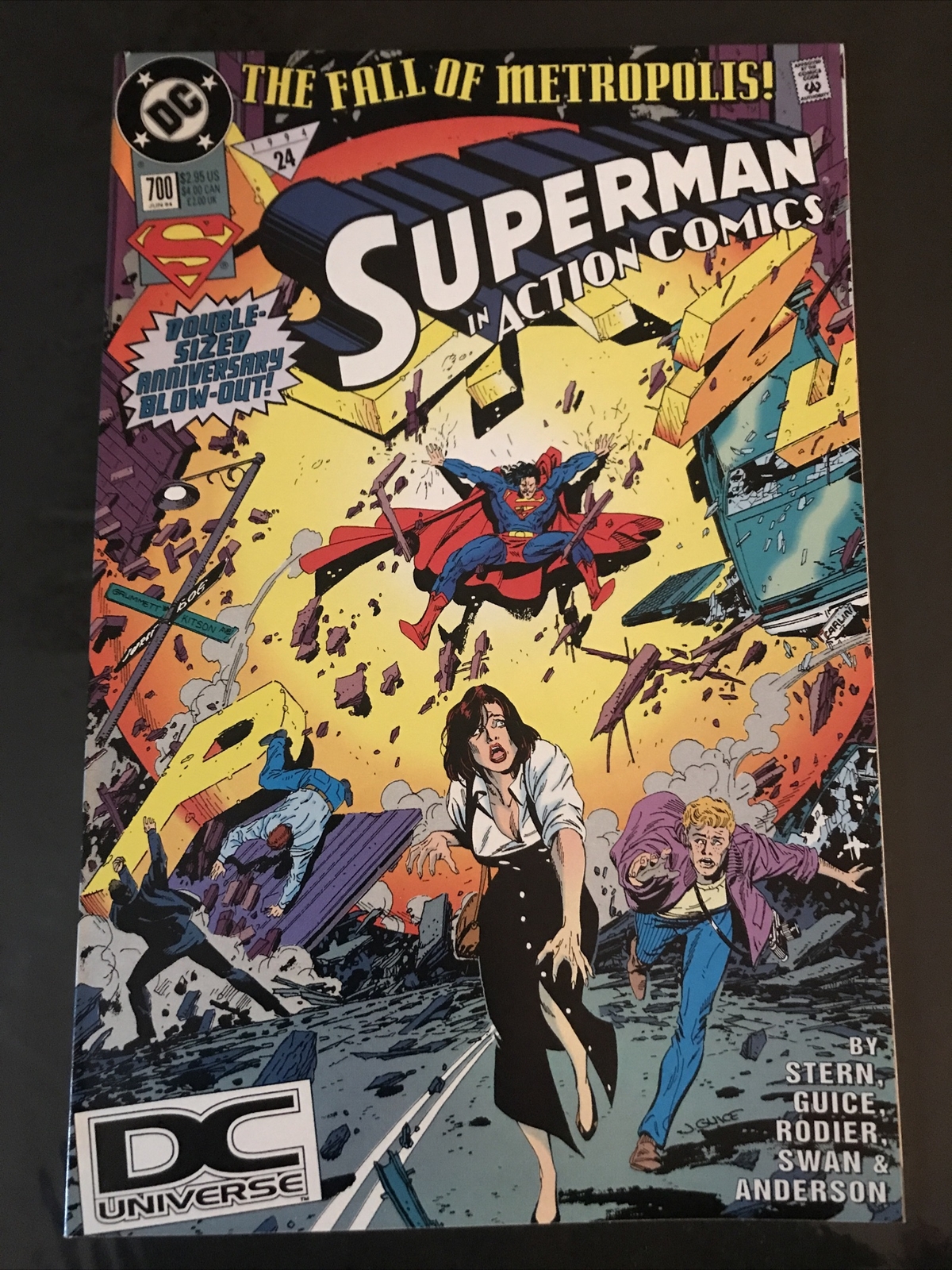 Action Comics 700 (DC) DCU Universe UPC Logo Variant Superman | eBay