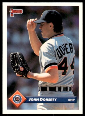 1993 Donruss Baseball Card John Doherty Detroit Tigers #277 | eBay