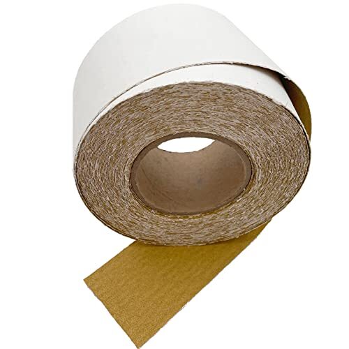 80 Grit Self Adhesive Sandpaper Roll Sticky Sandpaper 2-3/4" X 20 Yard ...