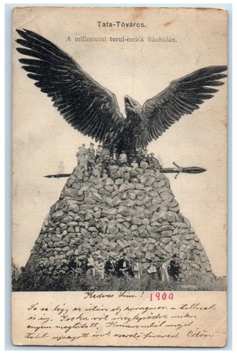 1904 A Milleniumi Turul-Emlek Banhidan Tata-Tovaros Hungary Postcard | eBay